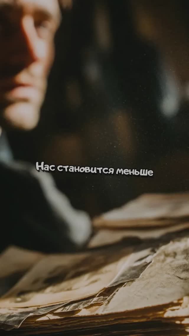 Нас всё меньше