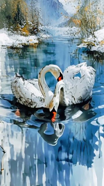 Рождественские Лебеди