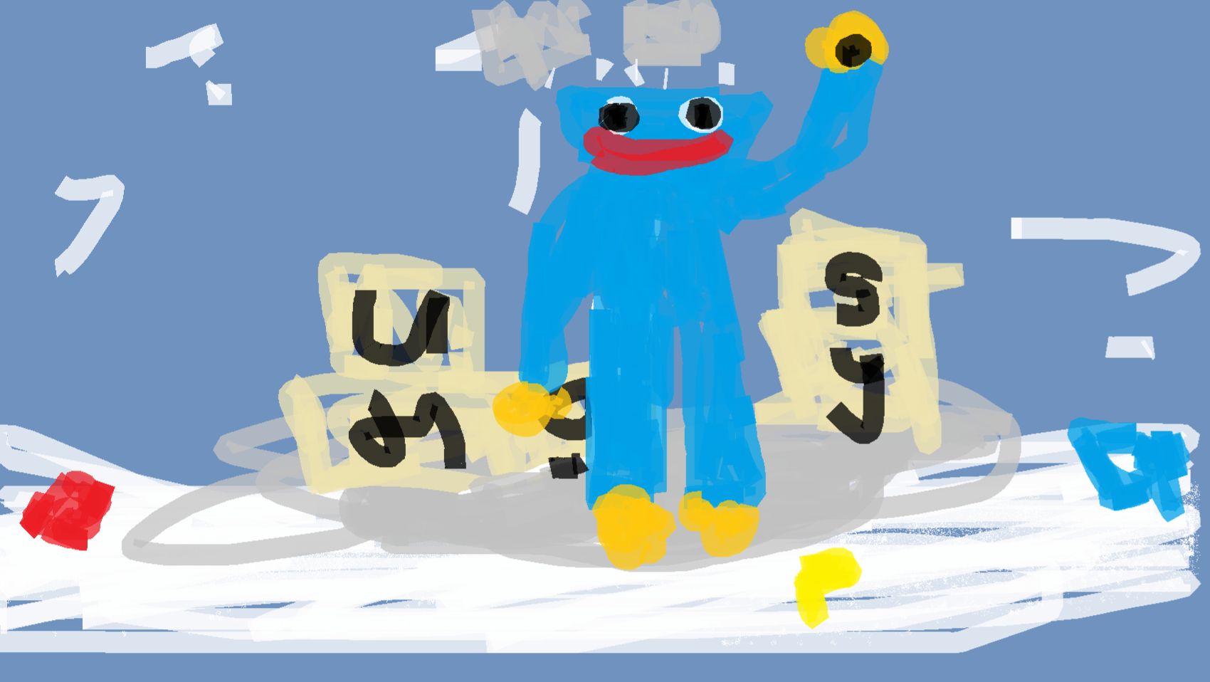 Хагги хочет поиграть!