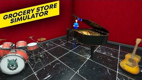 Перестройка склада и чуть магазина - Grocery Store Simulator #15 прохождение