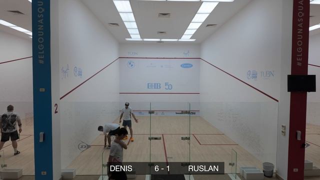 Руслан vs. Денис: Командный турнир сквош-кэмпа Squash&Relax-11 в Эль-Гуне (Египет)