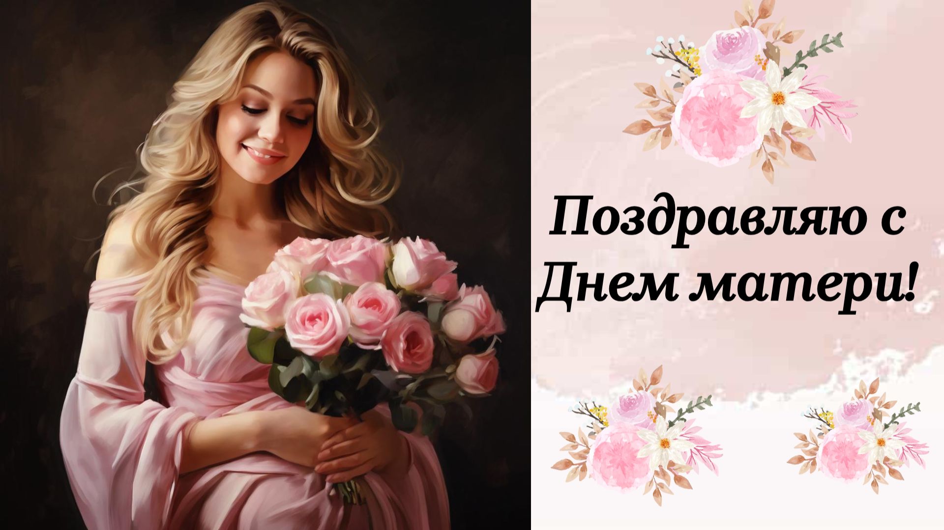 Поздравление с Днем матери
