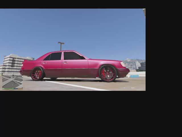 GTA V MERCEDES BENZ W 124 работаю киллеров и выполняю миссии в гта 5