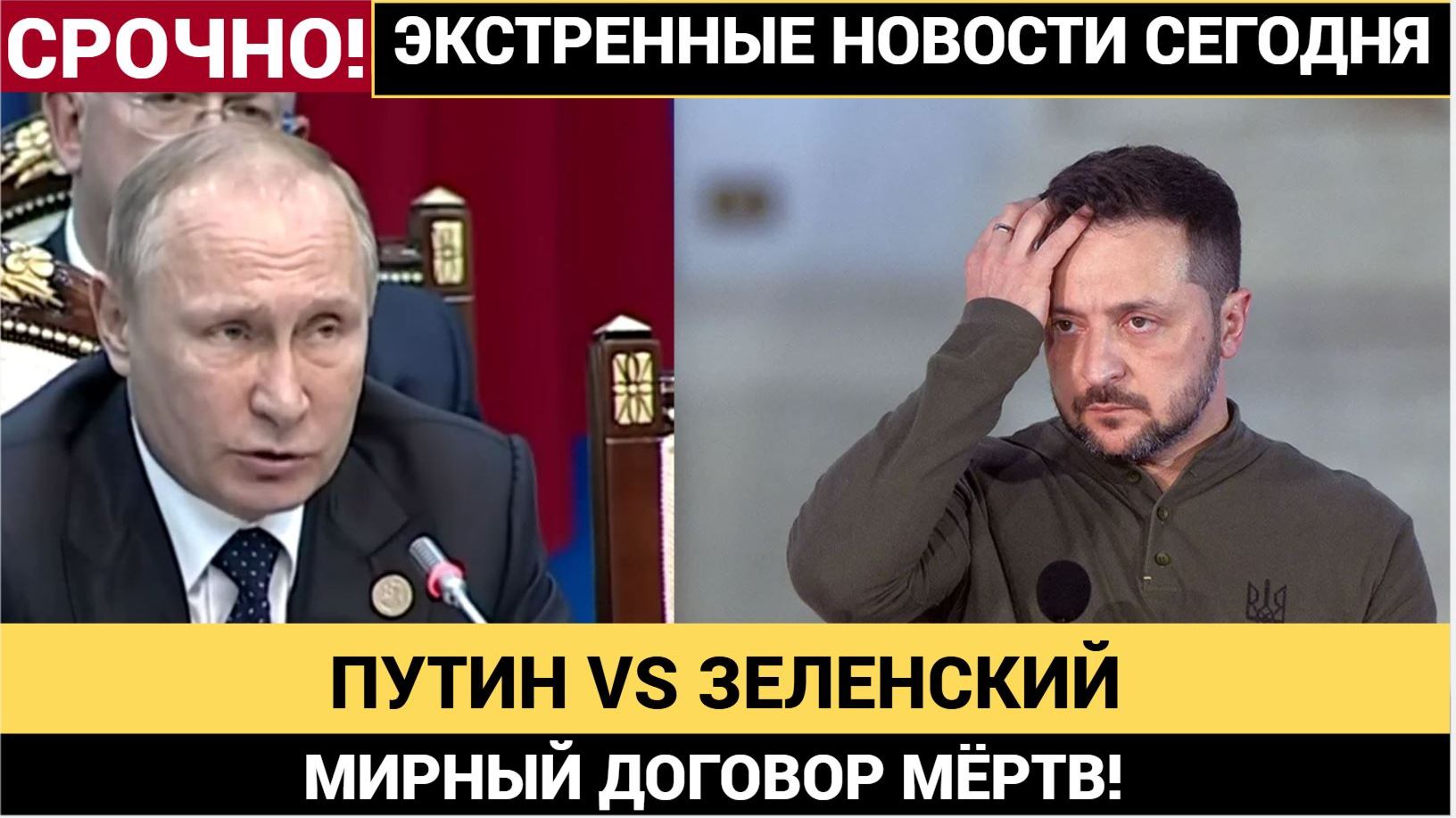 ПУТИН VS ЗЕЛЕНСКИЙ: МИРНЫЙ ДОГОВОР МЁРТВ! МИРШАЙМЕР РАСКРЫЛ ПРАВДУ!