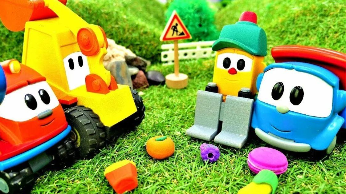 Грузовичок Лева И Его Друзья!  Мини-Игра!