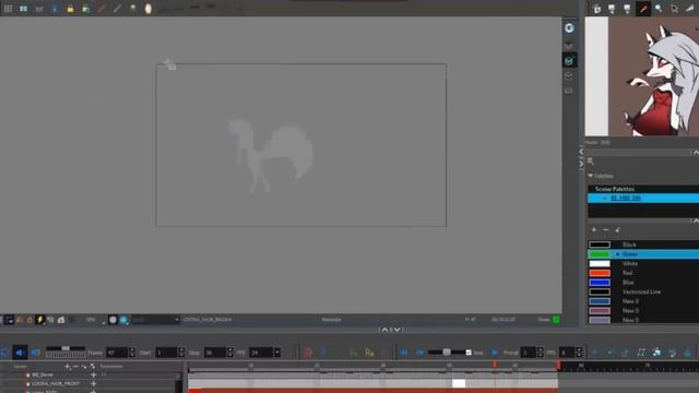 HELLUVA BOSS CLEANUP ANIMATION TIMELAPSE