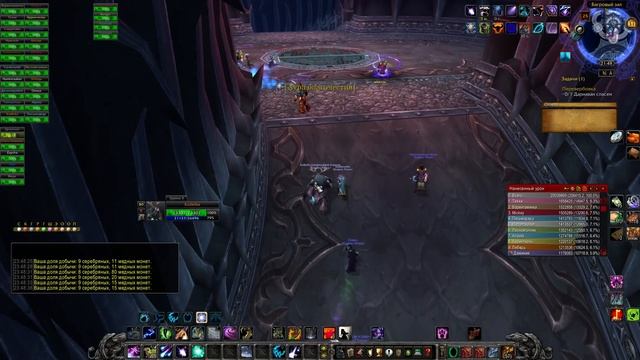 Рейд в ЦЛК 25 об друид WoW Circle x1 31.10.25 сова пытается в демаг
