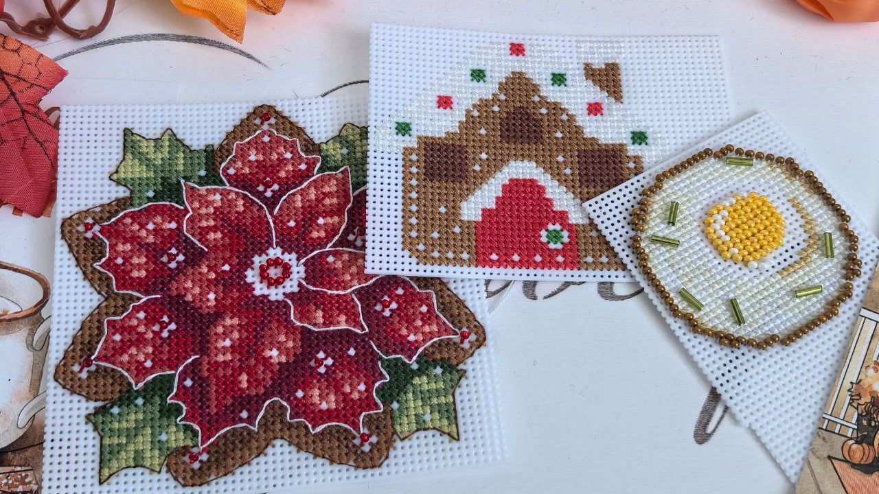 Почти рукодельный влог. Вышивальная неделя 22 - 29.11.2025