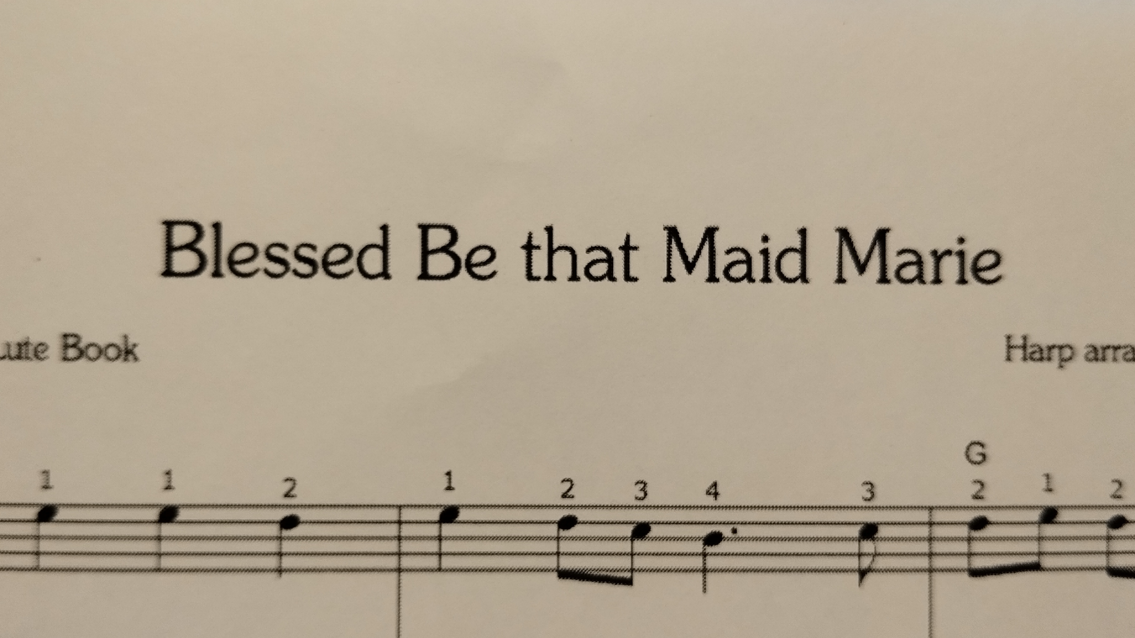 Blessed Be that Maid Marie