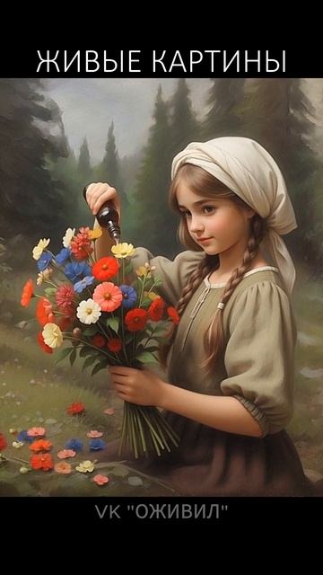 Оживляем картины художников при помощи нейросети.