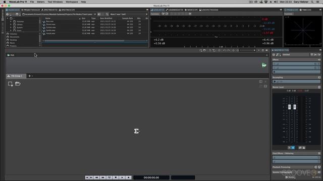 Изучение  WaveLab PRO 11