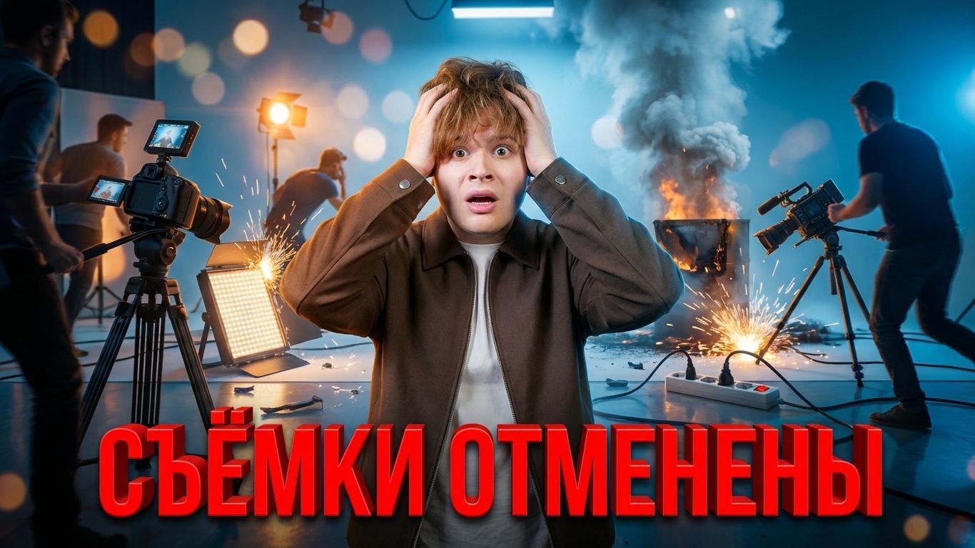 Бэкстейдж блогеров: что творится за кадром на съемках 🎬