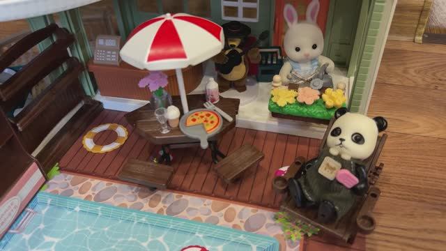 Панда и Зайчонок проводят день с пользой Мультфильм для детей