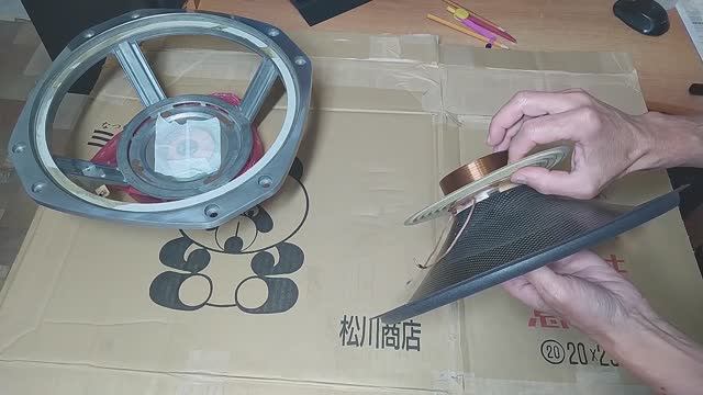 РЕМОНТ НЧ ДИНАМИКА ONKYO Monitor 2001