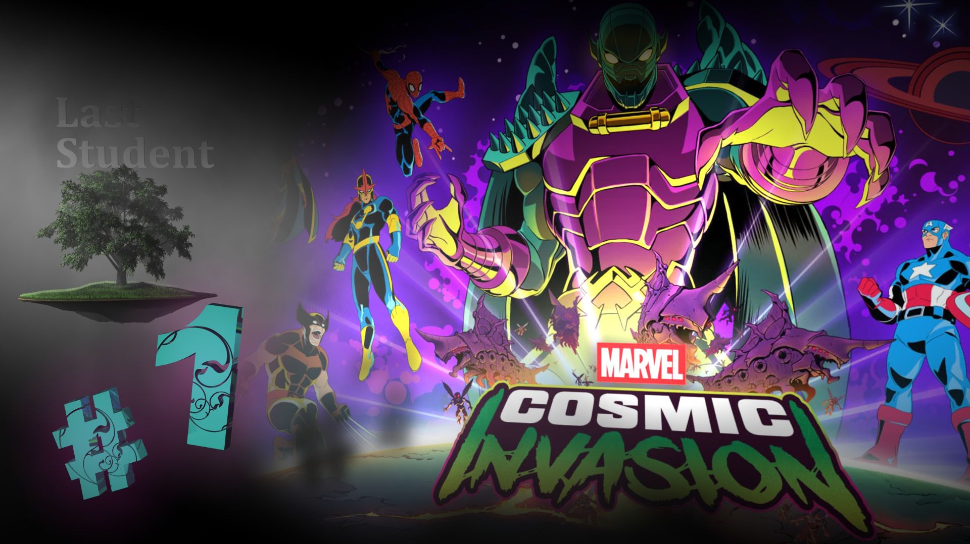 Marvel Cosmic Invasion ♦ №1 - Жук, Мастер Молд, Таскмастер, Кло, Феникс и Веном.
