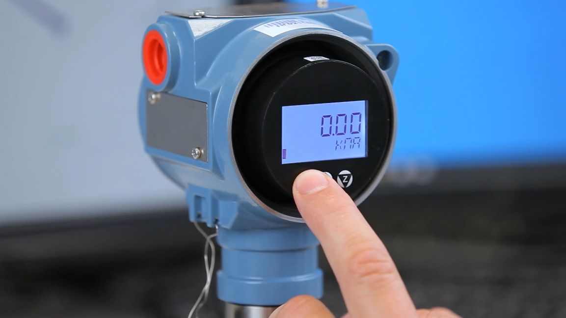 Калибровка нуля датчика давления Метран-75 с помощью кнопок