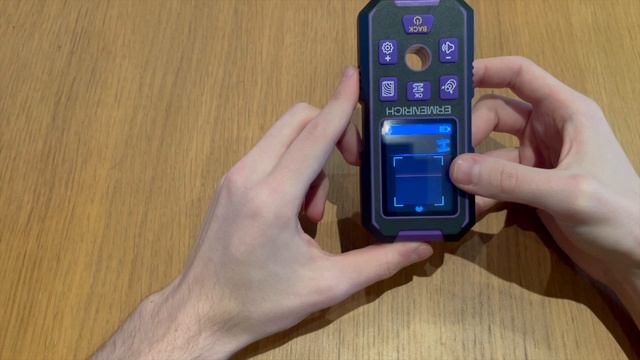 Детектор скрытой проводки Ermenrich Ping SM70 | Ermenrich – видео распаковки