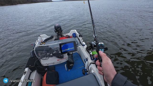 Тесты Garmin Ultra2 106 и паноптикс Livescope на реке с течением