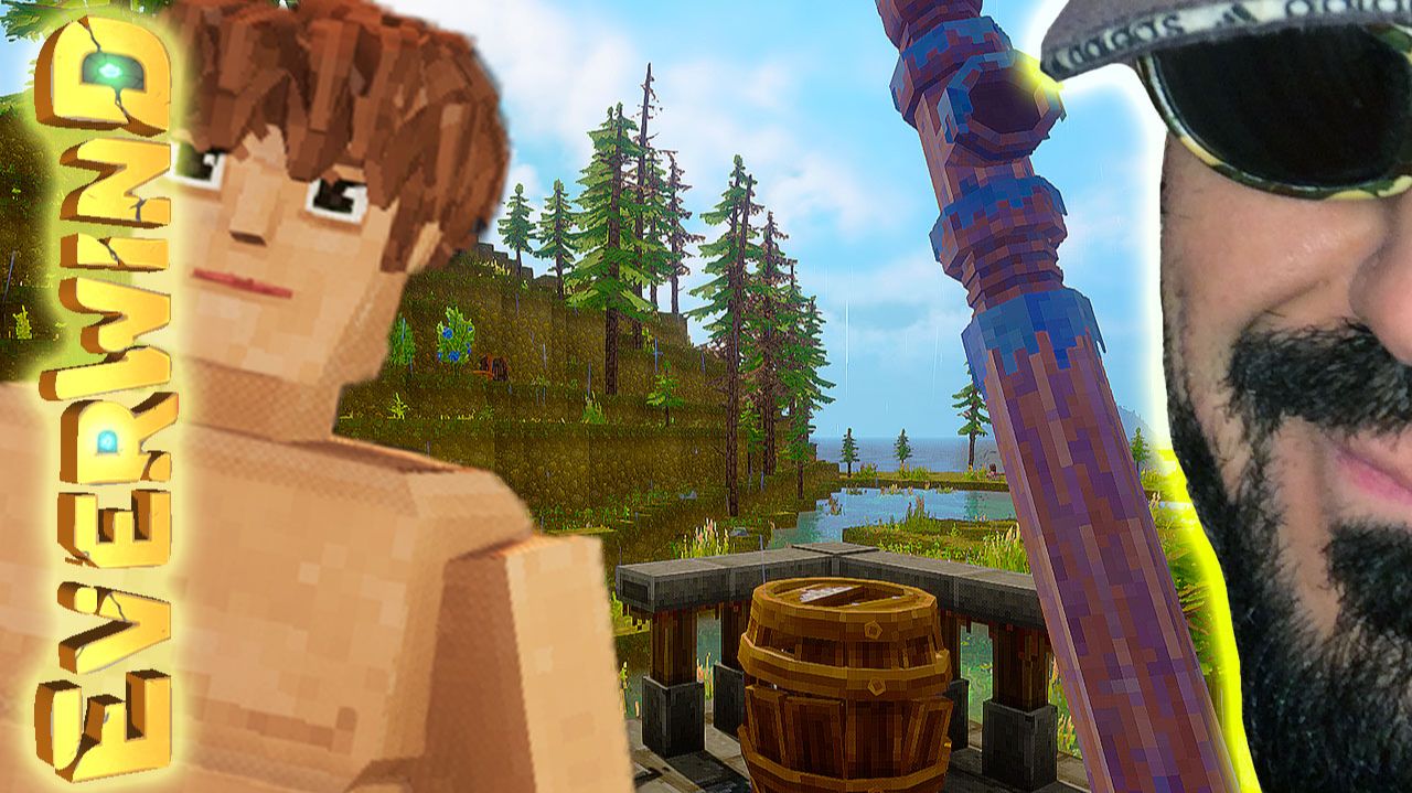 Майнкрафт в квадрате с клевым графоном Everwind