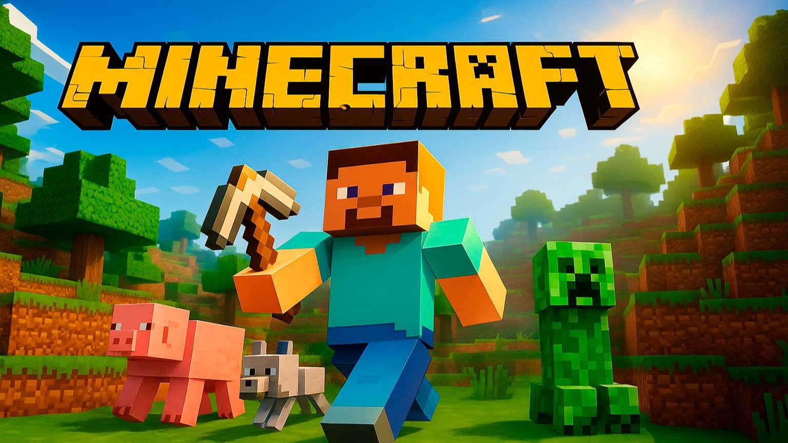 💥 ВЗОРВАЛ МИР В MINECRAFT! Самое безумное выживание — Стив против Крипера!