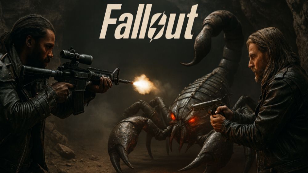 Fallout Полное прохождение Серия 2 Пещера рад. Скорпионов