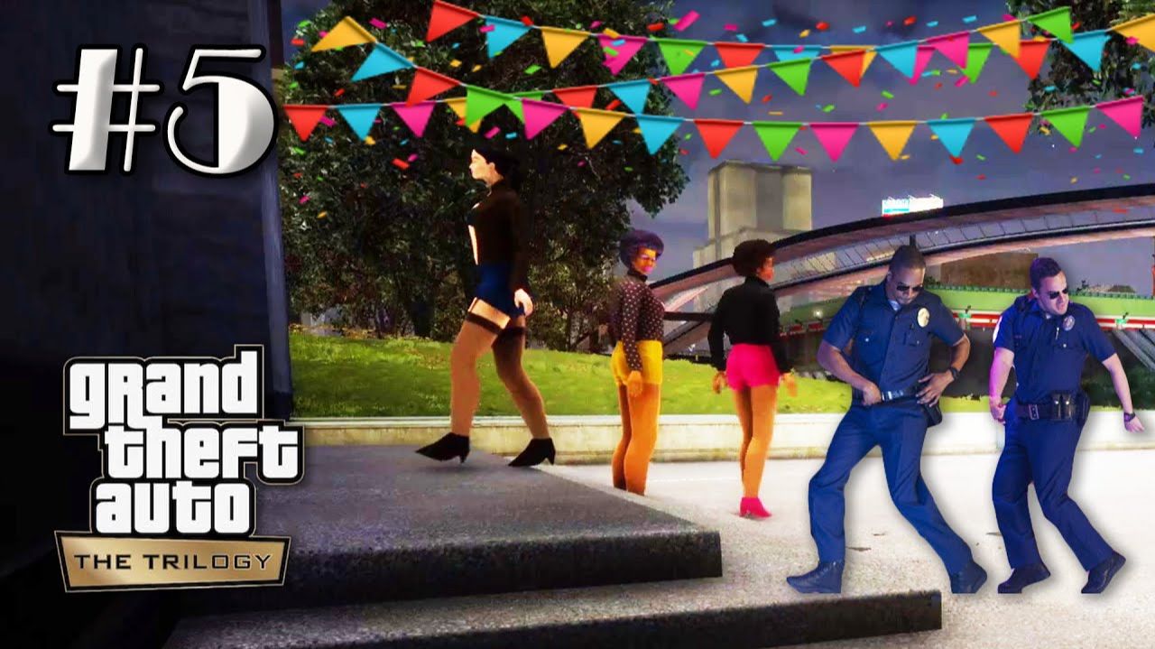 GTA 3 THE DEFINITIVE EDITION – ЧАСТЬ 5: ВЕЧЕРИНКА У КОПОВ