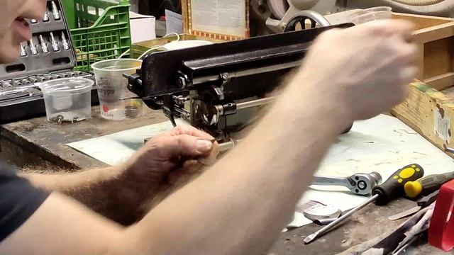 Полная переборка швейной машины "Singer". Часть 2. Сборка.