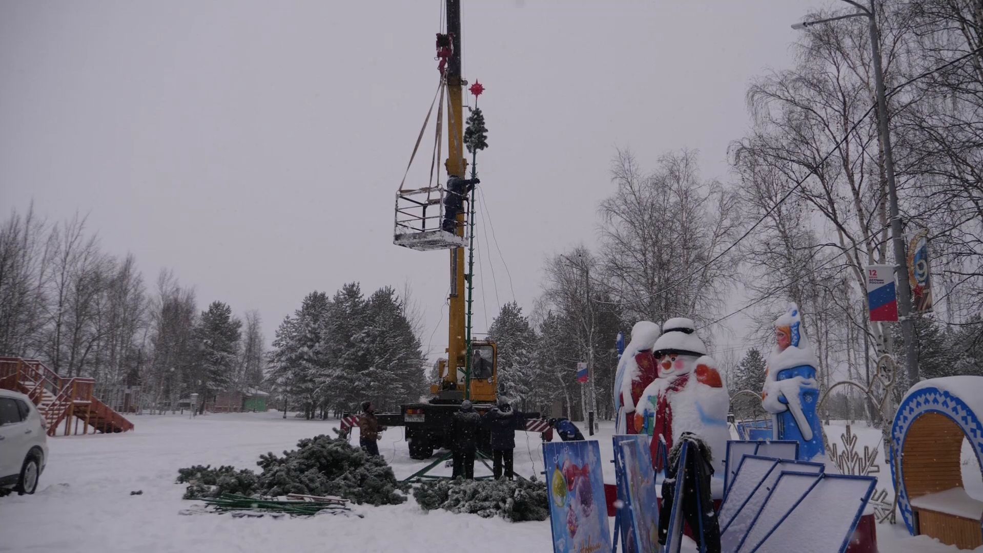 Поселения Нижневартовского района готовятся к Новому году