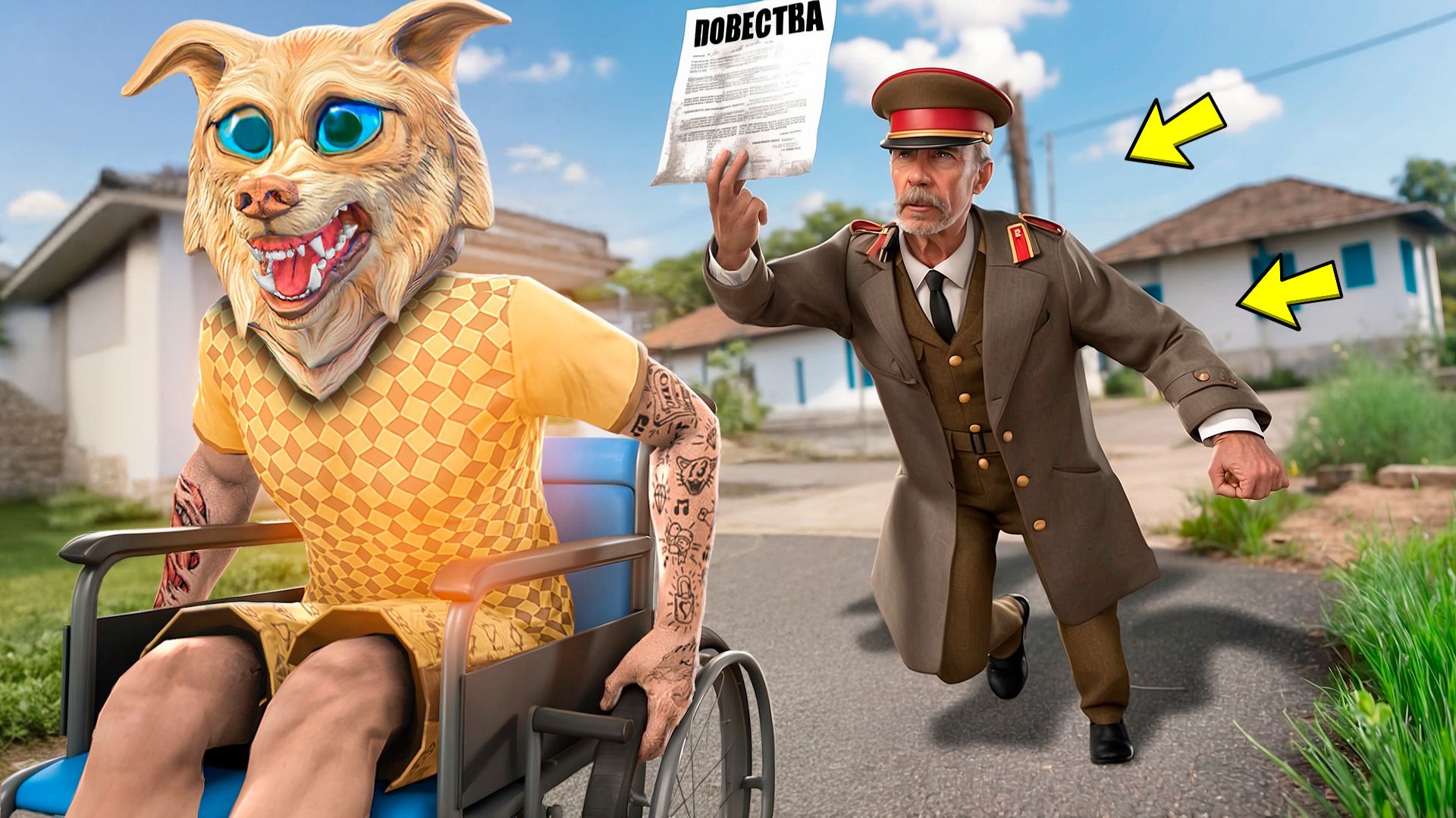 СБЕЖАЛ НА КОЛЯСКЕ ОТ ВОЕНКОМА В ГТА 5 ! - ФЛЕЙЗИНА ЗАБИРАЮТ В АРМИЮ ?