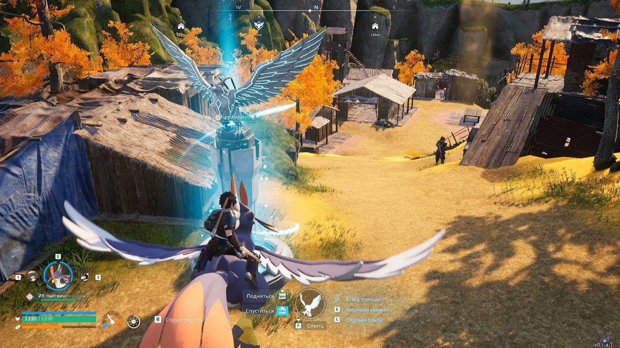 [PC] [17] Palworld Co-oP - Разведка локаций и охота на Мамореста