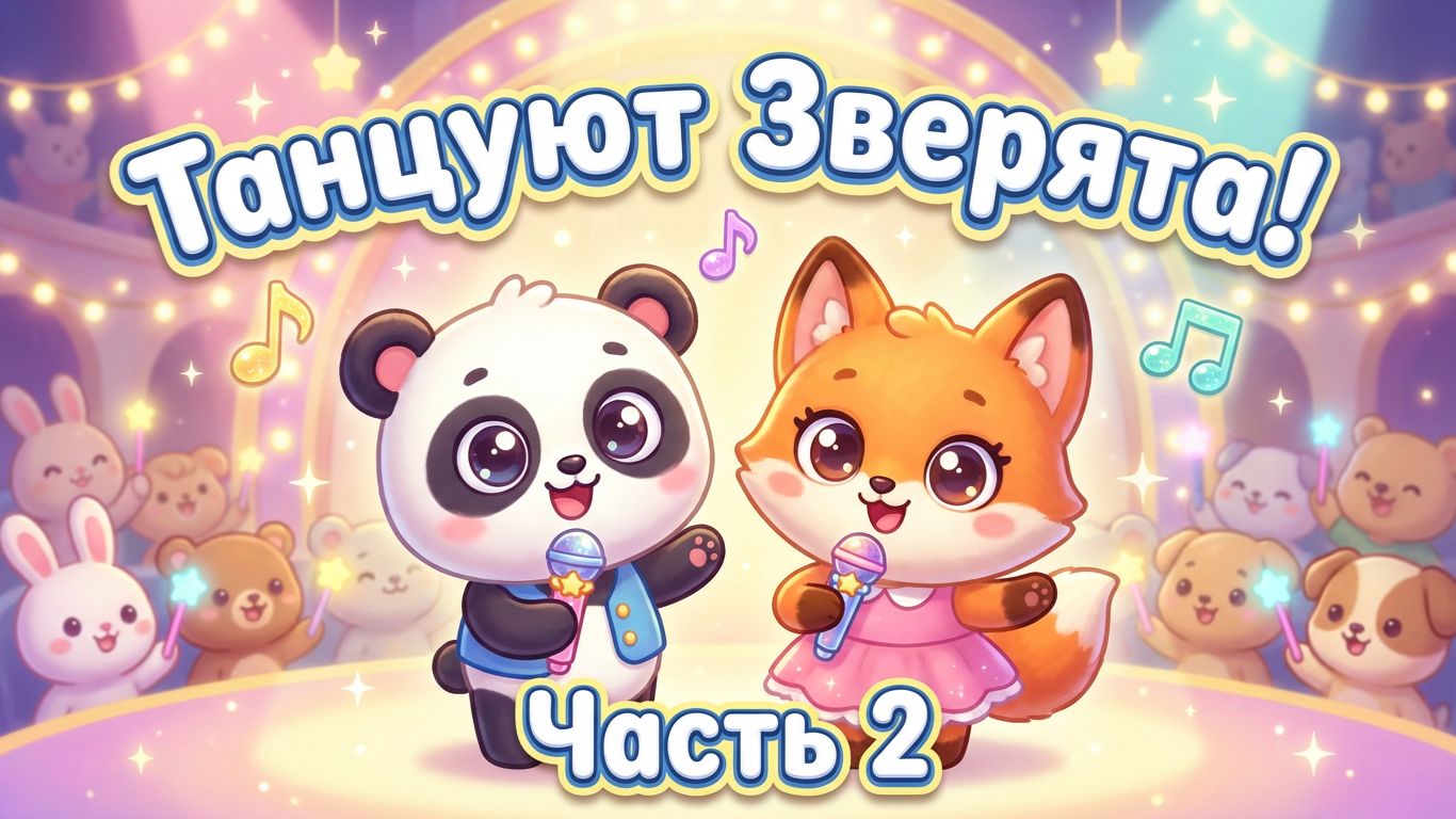 Танцуют Зверята! Концерт Милых Животных — Часть 2