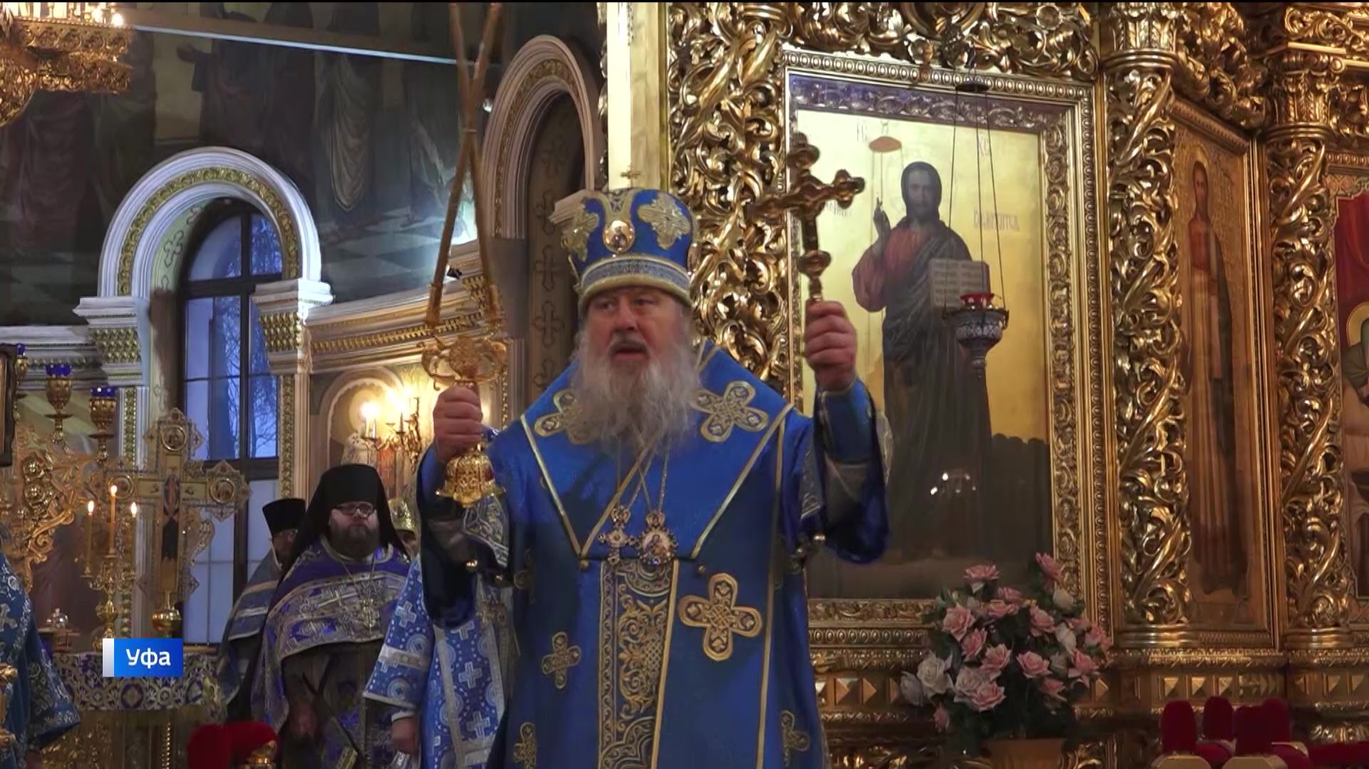 Новый митрополит: в Уфе прошла первая служба владыки Филарета после хиротонии в Москве