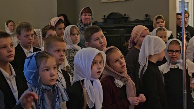 4.12.2025. Проповедь после детской Литургии