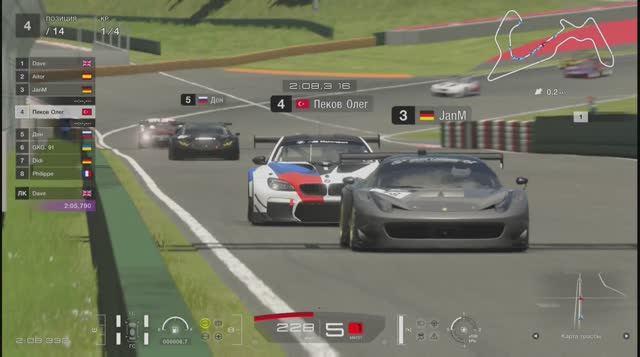 Lago Maggiore. Привыкаю к BMW M6 GT3