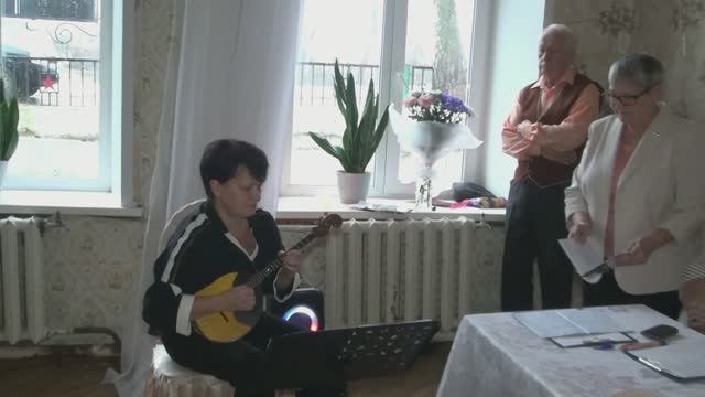 "Гляжу в озера синие" - на домре исполняет Наталья Ермакова