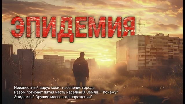 ЭПИДЕМИЯ. Аудиокнига. Фантастика, антиутопия.