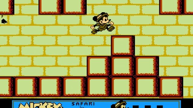 Mickey's Safari in Letterland (1993) [NES]