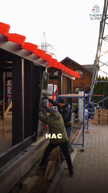 Дом МЕЧТЫ с окнами из КАРБОНА