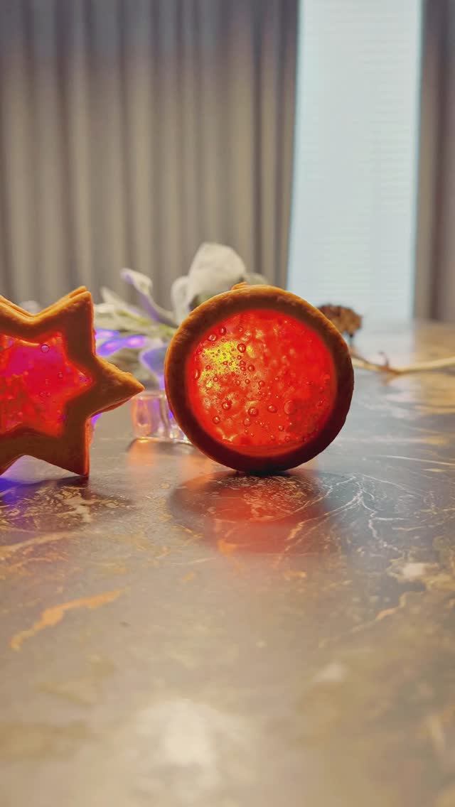 Стеклянное печенье! Настоящее новогоднее чудо!