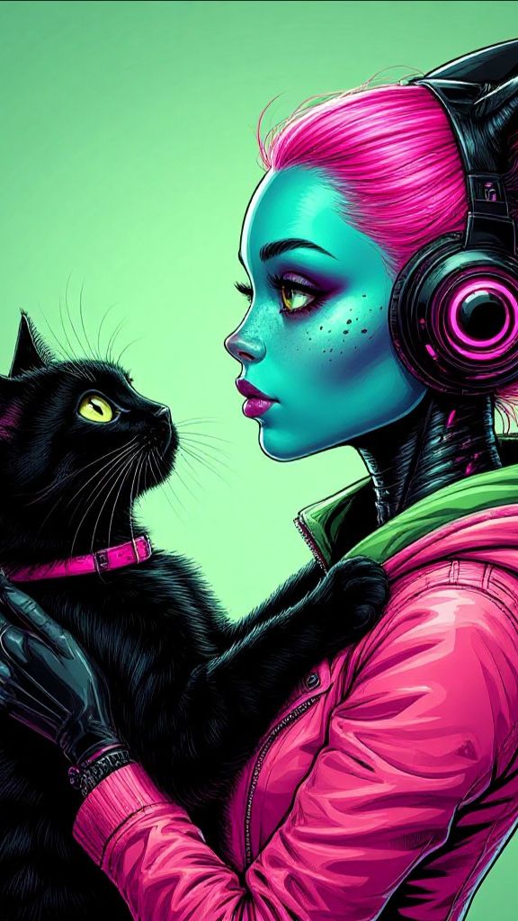 Чёрные котики...