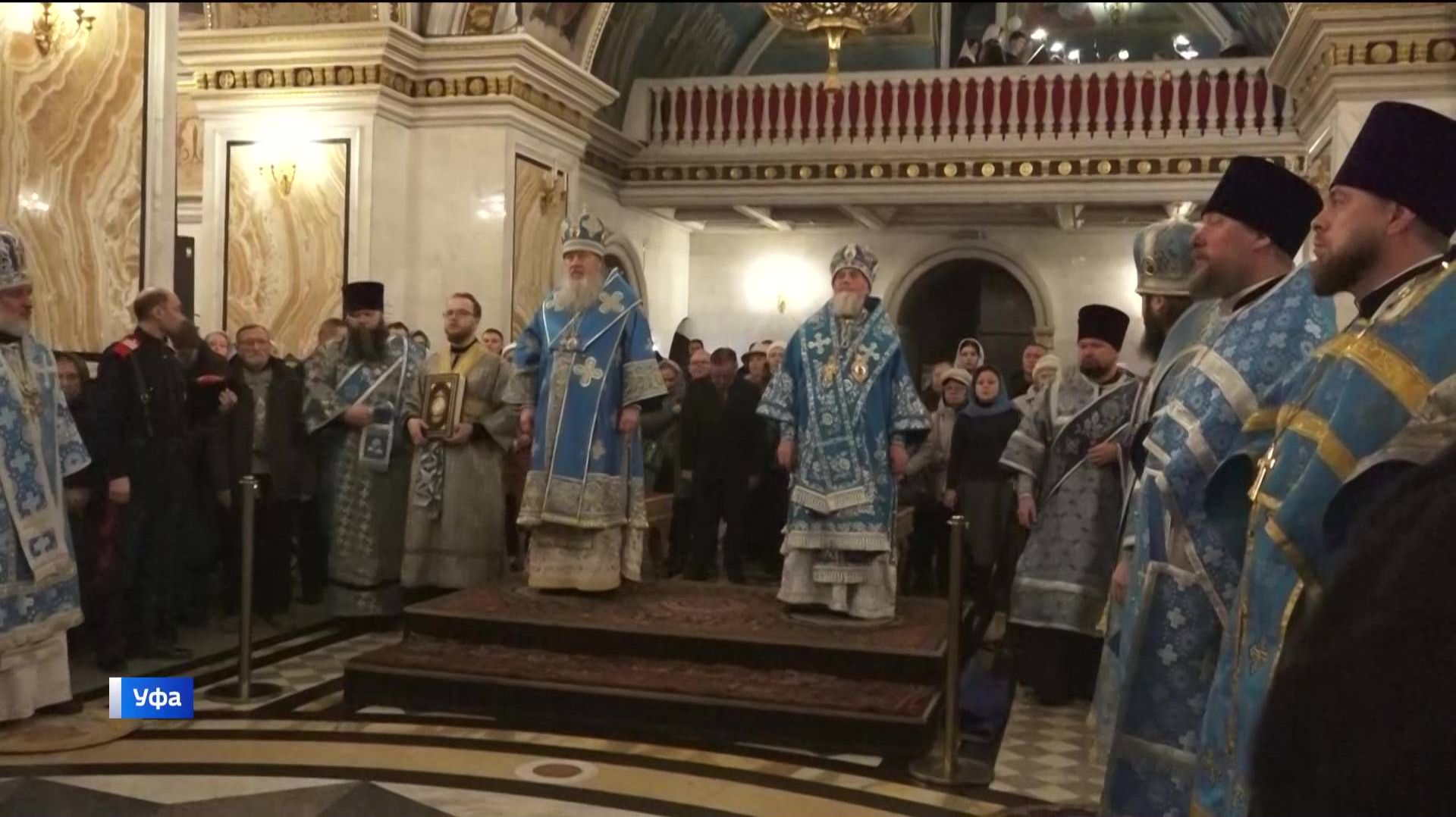 В Уфе митрополит Филарет провел свою первую службу в новом сане