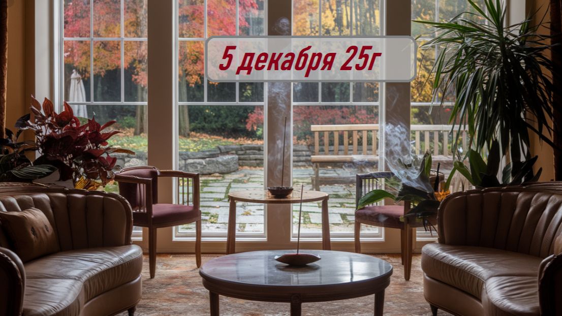 ГОРОСКОП  5 декабря  25г