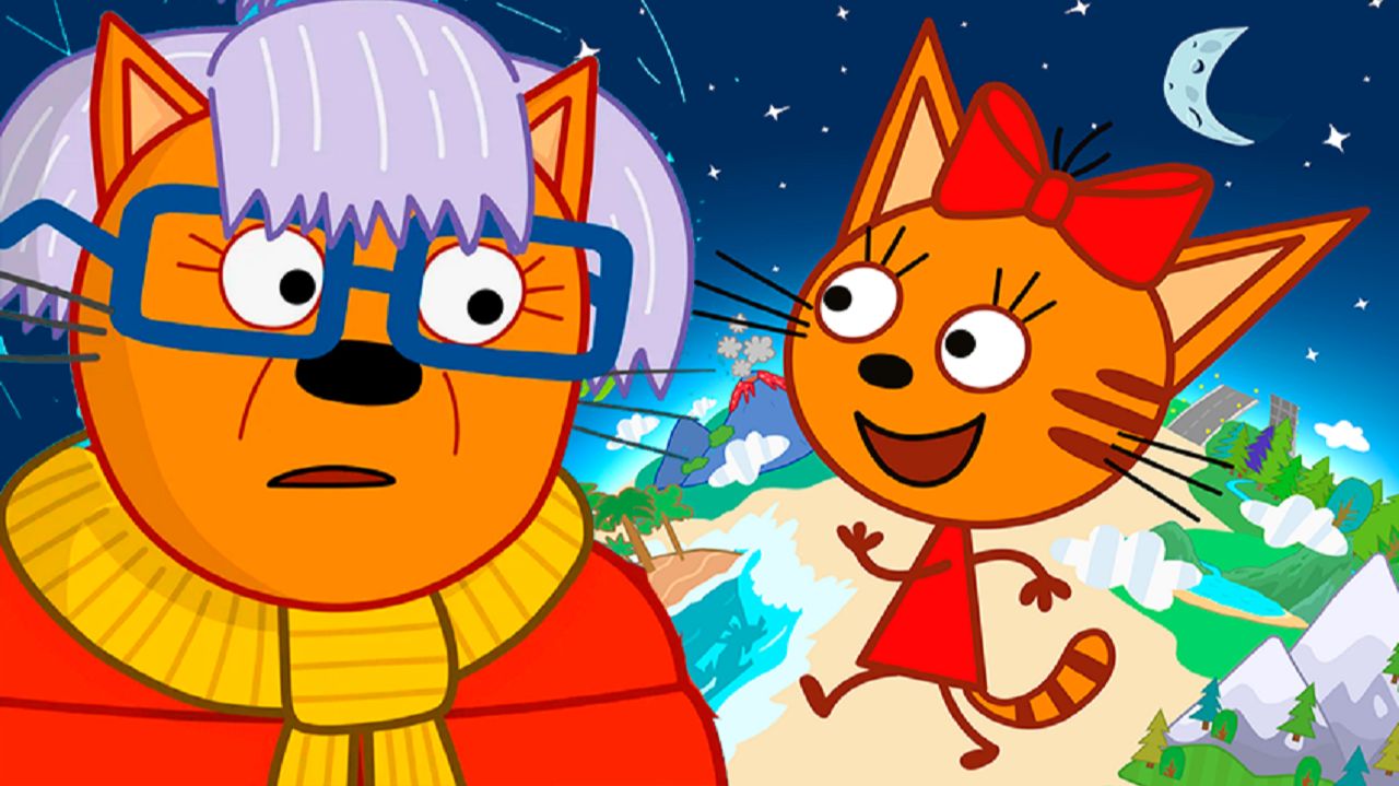 ТРИ КОТА - Настоящее путешествие на чёрное море - Мультик Три кота