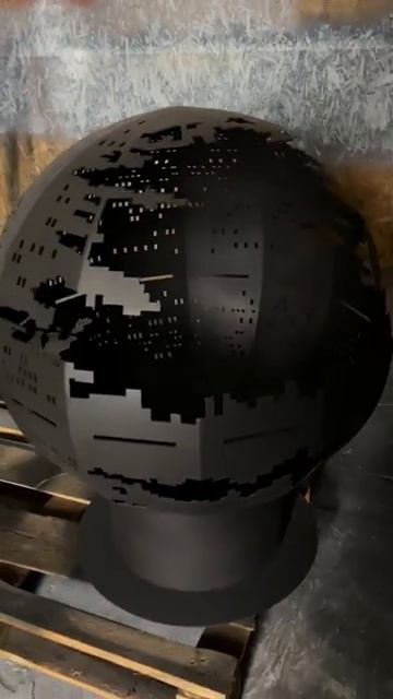 КОСТРОВАЯ ЧАША-СФЕРА ЗВЕЗДА СМЕРТИ