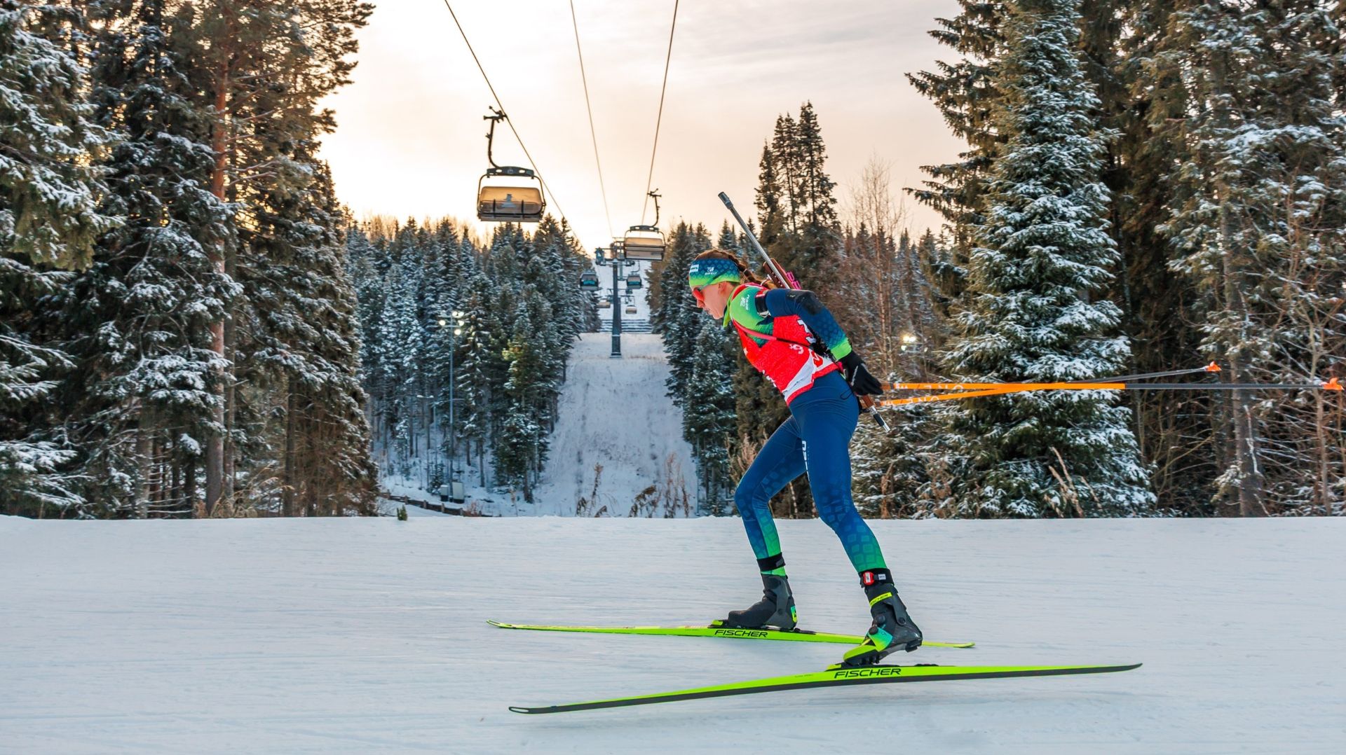 Разыграют медали в масс-старте Кубка содружества по биатлону