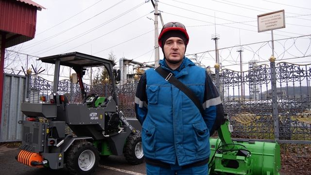 Работы по выравниванию грунта. Спецтехника FRONTMEN