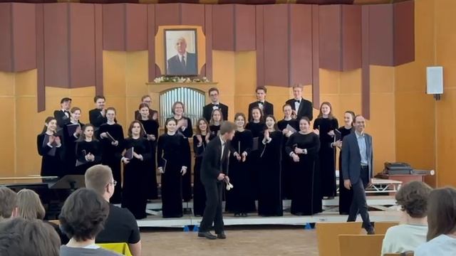 Выступление Камерного хора Академии хорового искусства имени В.С. Попова