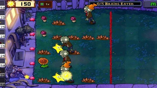 Прохожу "Бесконечный я зомби" в PVZ 1 Финал
