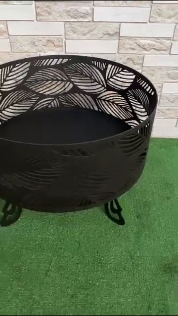 Костровая чаша Листья