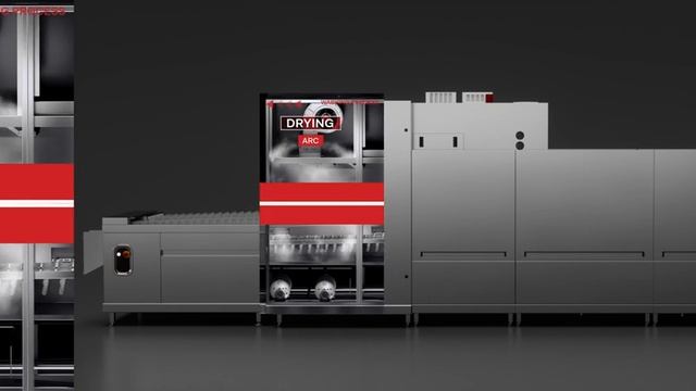 Ленточные конвейерные посудомоечные машины Comenda серии NE